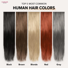 What are the top 5 most common hair colors? – Camilas Beauty Supply